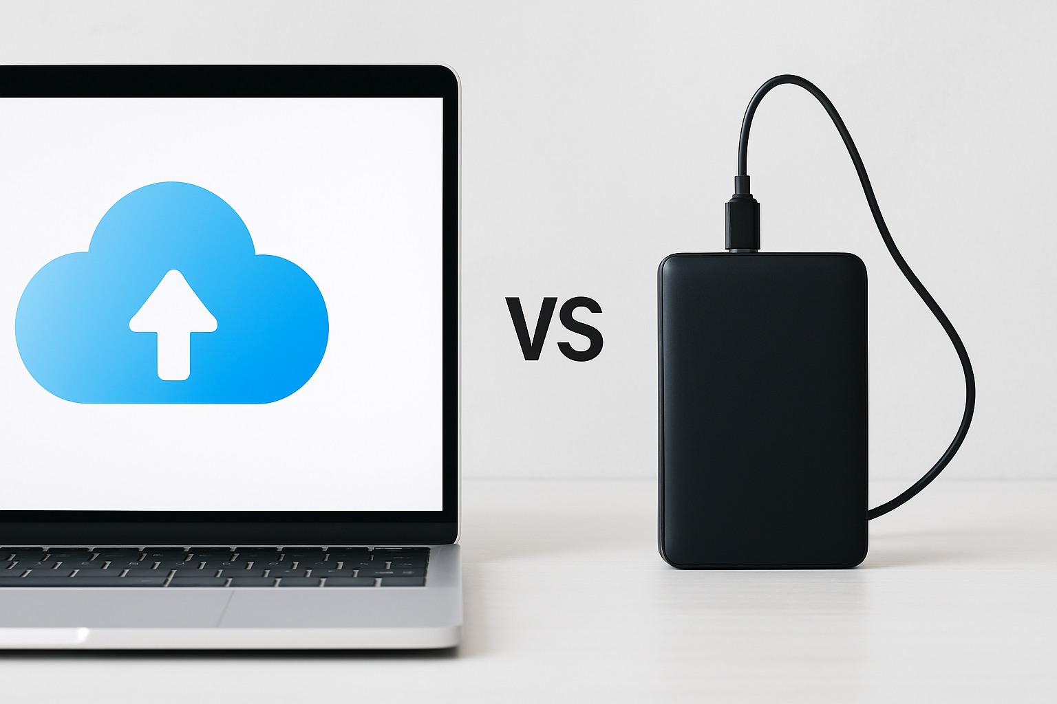 Cloud Storage Vs External Hard Drive For Backup: Which Is Safer?