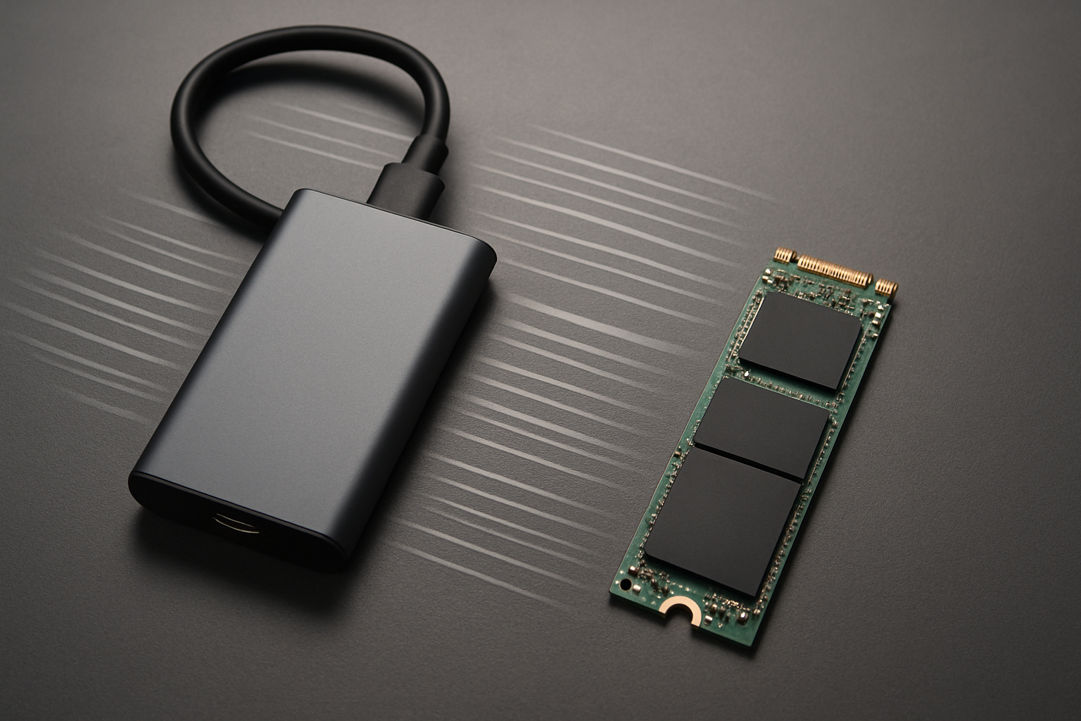 How Fast Is An External SSD Compared To An Internal SSD?